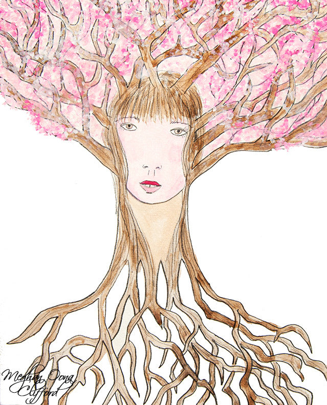 The Four Seasons Set - Meghan Oona Clifford - tree girl - Meghan Oona ...